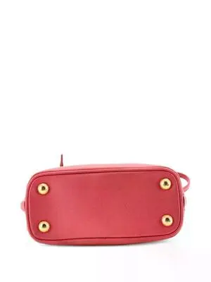 Prada Promenade Saffiano Leather Mini Crossbody Bag - Pink