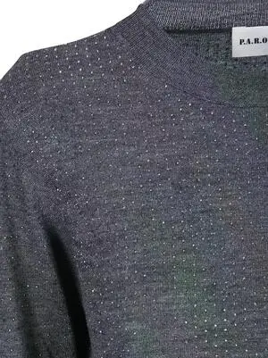 P.a.r.o.s.h Crystal-embellished Wool Sweater