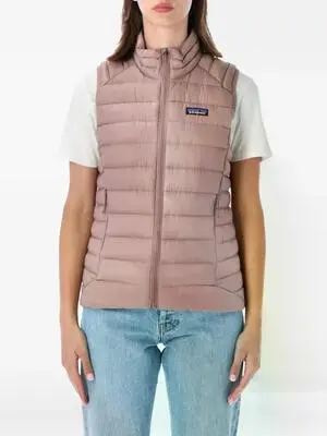 Patagonia Sweater Logo-patch Down Vest