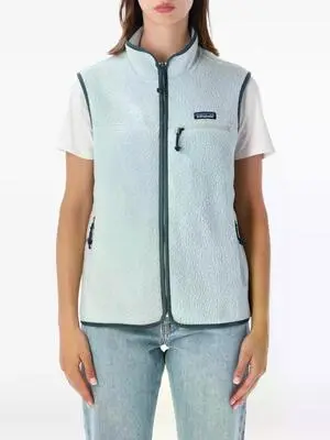 Patagonia Retro Pile Logo-patch Sleeveless Vest