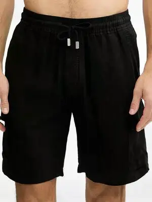 Vilebrequin Drawstring Cargo Shorts - Black