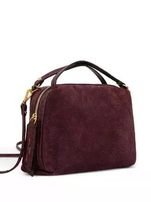 GIANNI CHIARINI GIANNI CHIARINI Alifa Suede Tote Bag Red