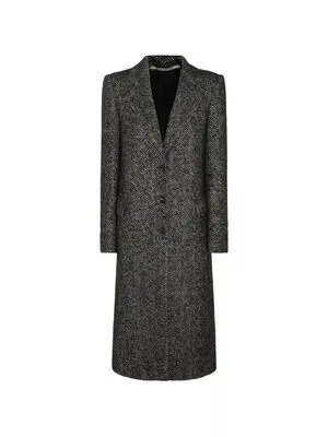 Tagliatore Herringbone Single-breasted Coat