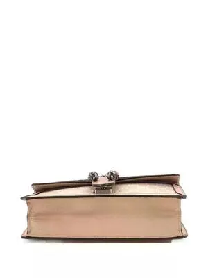 Gucci Dionysus Bag Gg Coated Canvas With Leather Small Shoulder Bag
