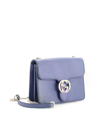 Gucci Interlocking Leather Small Shoulder Bag