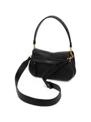 GIANNI CHIARINI Medium Helena Round Grained-leather Shoulder Bag