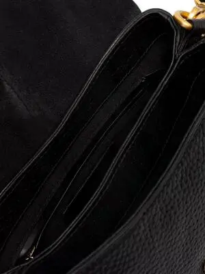 GIANNI CHIARINI Medium Helena Round Grained-leather Shoulder Bag