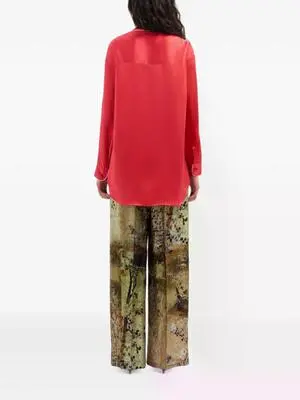 PIERRE-LOUIS MASCIA Mutka Silk Shirt