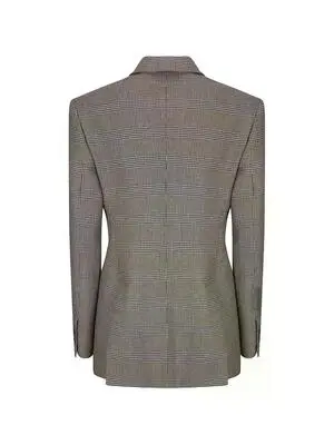 P.a.r.o.s.h Checked Double-breasted Jacket