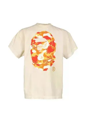 EMOTIONALLY UNAVAILABLE Camo-print Graphic-print T-shirt - Neutrals