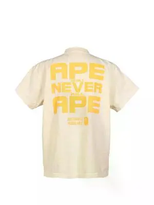 EMOTIONALLY UNAVAILABLE Camo-print Graphic-print T-shirt