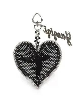 YUEQI QI Cupid's Perforated Heart Charm
