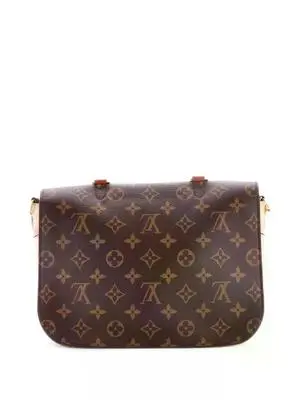 LOUIS VUITTON Vaugirard Handbag Monogram Canvas With Leather Satchel - Neutrals