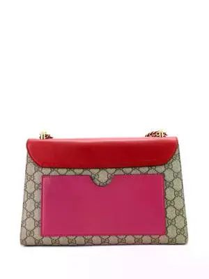 Gucci Padlock Gg Coated Canvas And Leather Medium Shoulder Bag - Multicolour