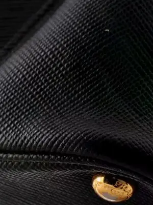 Prada Cuir Double Saffiano Leather Medium Tote Bag