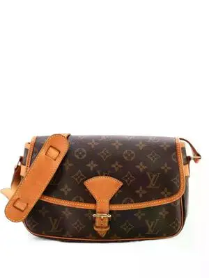 LOUIS VUITTON Sologne Handbag Monogram Canvas Crossbody Bag - Brown