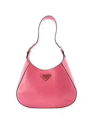 Prada Cleo Shoulder Bag Box Calf Medium Hobo Bag