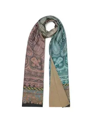 PIERRE-LOUIS MASCIA Aloewon Scarf - Blue