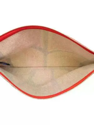 Hermès 2000-2026 Toile Flat Waikiki Pouch Clutch Bag