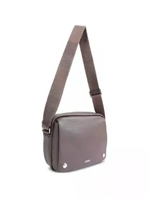Loewe Medium Pebble Messenger Bag In Supple Grained Calfskin