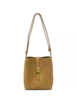 Soeur Mini Bello Suede Shoulder Bag - Brown