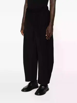 Imperial Elasticated-waistband Wide-leg Trousers