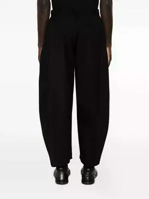 Imperial Elasticated-waistband Wide-leg Trousers