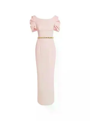 Safiyaa Short Sleeve Evening Dresses