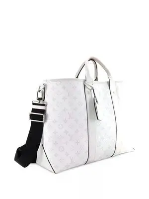 LOUIS VUITTON Weekend Nm Monogram Taigarama Tote Bag