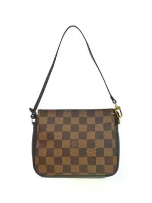 LOUIS VUITTON 2000 Damier Ebène Handbag - Brown