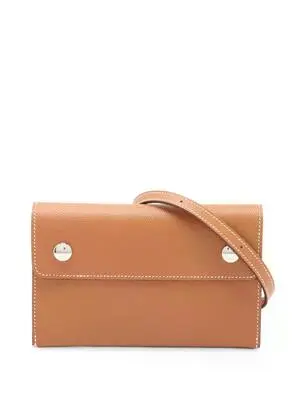 Hermès 2024 Epsom Hermesnap Wallet On Strap Crossbody Bag - Gold