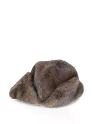 P.a.r.o.s.h Ear-flap Trapper Hat - Brown