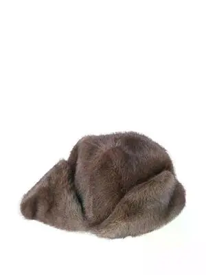 P.a.r.o.s.h Ear-flap Trapper Hat - Brown