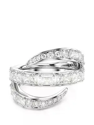 SWAROVSKI Vienna Crystal-embellished Wrap Ring - Silver
