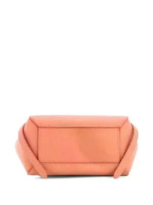 Celine Textured Leather Pico Belt Bag Shoulder Bag - Pink