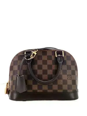 LOUIS VUITTON Alma Handbag Damier Bb Shoulder Bag - Brown