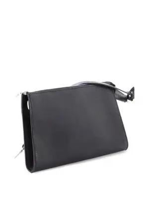 LOUIS VUITTON Pochette Accessoires Epi Leather Clutch Bag - Black
