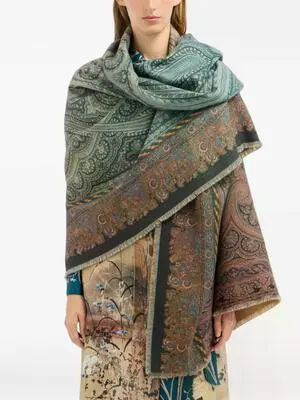 PIERRE-LOUIS MASCIA Pancake Paisley-print Scarf
