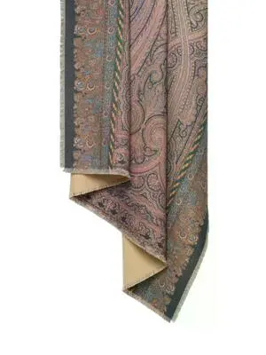 PIERRE-LOUIS MASCIA Pancake Paisley-print Scarf