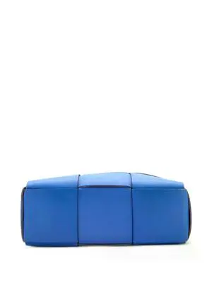 Bottega Veneta Arco Maxi Intrecciato Leather Medium Tote Bag - Blue