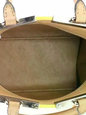 Fendi Leather Mini Cross Body Bag - Brown