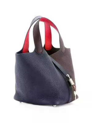 Hermès Casaque Picotin Lock Bag Clemence Pm Bucket Bag