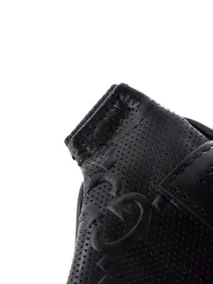 Gucci Gg Embossed Perforated Leather Small Belt Bag