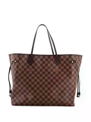 LOUIS VUITTON Neverfull Damier Gm Tote Bag - Brown