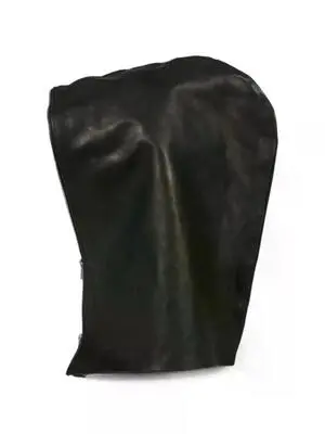 FILTH Leather Zip-up Hood