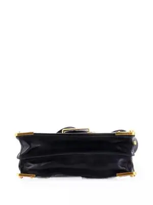 Prada Cahier Leather And Saffiano Leather Large Crossbody Bag