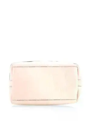 Gucci Gg Emblem Gg Embossed Leather Small Bucket Bag