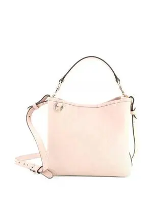 Gucci Gg Emblem Gg Embossed Leather Small Bucket Bag