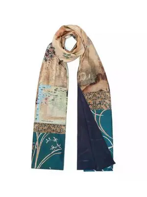 PIERRE-LOUIS MASCIA Aloewon Silk Scarf - Neutrals