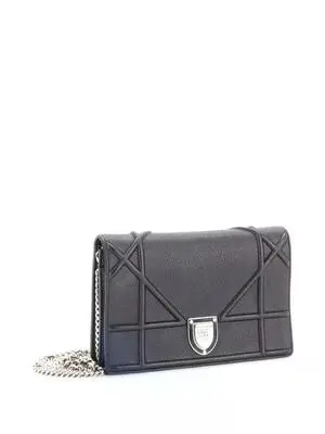 Dior Diorama Wallet On Chain Leather Clutch Bag